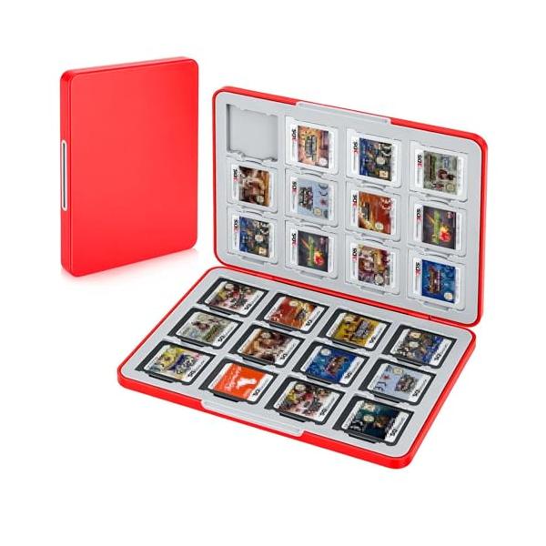 -/-/MROS504-Red・パッケージ個数:1・対応カードこれは3DS/DSソフト専用の収納ケースで、3DS/DSソフトをすっきり収納できます。さまざまなカートリッジの収納ニーズを満たします。・大容量収納この3DS/DSソフトケースは最...