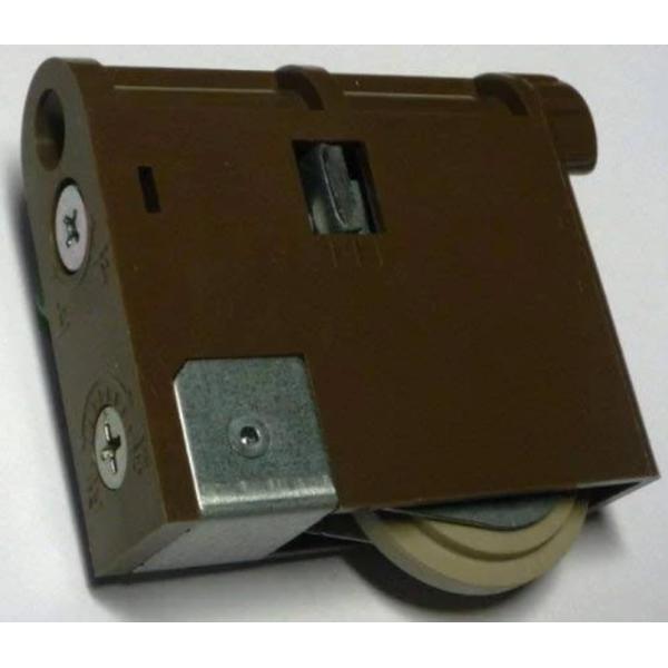 ダークブラウン/-/MJB907NK・2005年〜現行モデルのベリティスまで対応。すべりの悪いストレスから解放されましょう。・内容:戸車2個、取付ねじ2本・戻り防止機能付 、レール溝部形状:凹型溝レール用・お客様準備品:3mm厚程度のダンボ...