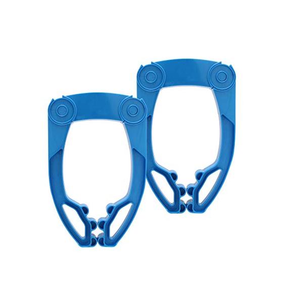 ブルー グレー/約W17×D2.5×H27cm/218410・Size:約W17×D2.5×H27cm・パッケージ個数:1・本体サイズ:約W17×D2.5×H27cm・本体重量:約0.414kg・本体:ポリプロピレン、バネ:硬鋼線亜鉛メッキ...