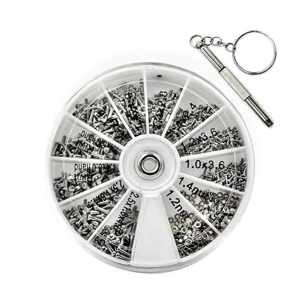 -/82/-・12種類の型番ビス120個（1.2ナット×10、1.4ナット×10、1.0 x 3.6×10、1.2 x 3.6×10、1.4 x 2.4×10、1.4 x 2.6×10、1.4 x 2.8×10、1.4 x 3.0×10、1...