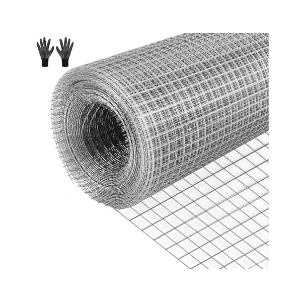 400mm x 6m/6mm穴 0.5mm線径，40cm×6m/FAI-STORE-1・Color:400mm x 6m・パッケージ個数:1・防鼠当社の金網高品質の亜鉛メッキスチール製で、さまざまなげっ歯類が通風孔や空気孔に侵入するのを阻止...