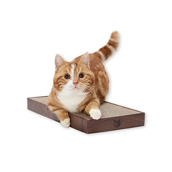 本体ダークブラウン/ワイド/4580471867839・Color:ダークブラウンSize:ワイド・パッケージ個数:1・のびのびつめとぎ＆ケージでも使えるコンパクトタイプ。新カラー追加バリバリパッドワイドのサイズはは幅20cm奥行40cm。...