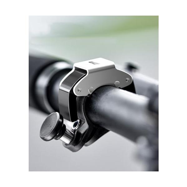 モダンシルバー/ワンサイズ/chelingdang・Color:シルバー・クリアで心地よい音ベルは小さく見えますが、音量は非常に大きく、心地よく聞こえます。最大100デシベルの音量で、周囲の歩行者に素早く注意を促し、走行中の安全を確保します...