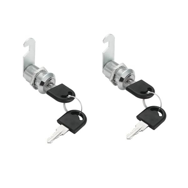 -/20 mm 2セット/MOCOXYKLXY・Size:20 mm 2セット・サイズヘッド直径：23.5mm、ネジ直径：18mm、ネジ長さ：20mm。2セット1セットにつき2個キー付き（スタンドアロン型）・異なるキー設定キーの各セットは1...