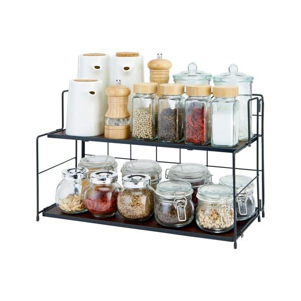 くるみ木色+黒色/Medium/EGMR001-01-WAN・Color:くるみ木色+黒色・耐久性のある材質：頑丈な鉄フレームと板を組み合わせた設計で、耐久性と安定性を兼ね備えている。長期使用が可能で、さまざまな用途に適しています。・折りた...