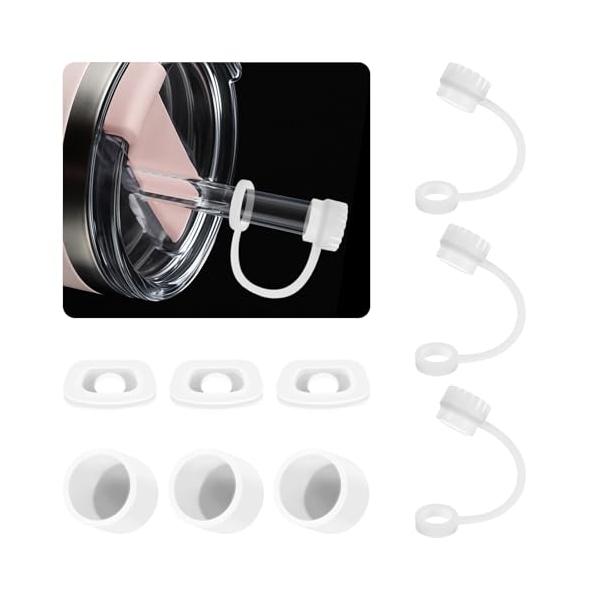 透明/コンパクトサイズ/SDL-ストローカバー・バージョン2.0専用設計 このストローストッパーセットは、Stanley Quencher H2.0（40オンス・30オンス）専用です。旧型のバージョン1.0には対応しておりませんので、ご購入...