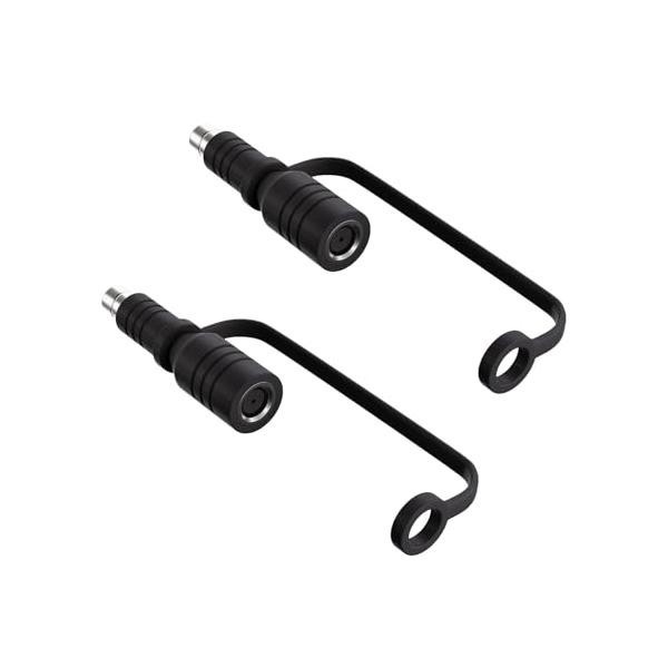 ?? シンプルな1点セット変換アダプター本体 ×2+ゴムリング ×2・?? 高耐久素材+実用的な設計 黄銅メッキ端子+PVC被覆で 耐腐食・耐摩耗。 付属の 紛失防止ゴムリング でアダプターの落下を防止・?? 端子変換で接続問題を解決 DC...