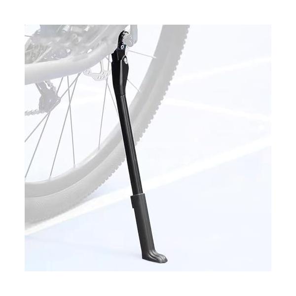 ブラック/-/-・高品質素材自転車スタンドは高品質なアルミニウム合金で作られ、隠し式のスプリングロックが付いています。また、防水性、耐摩耗性、耐食性を備え、頑丈で耐久性があり、長期間使用できます。・滑り止めデザイン自転車のフットペグは滑り止...