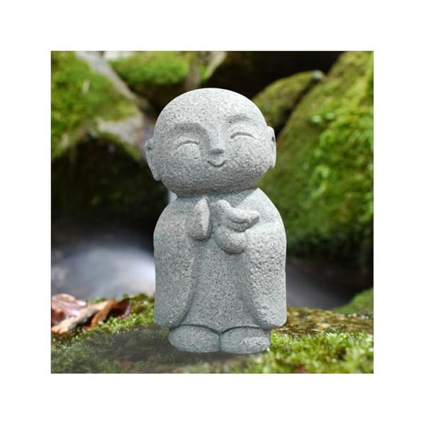 アンティークグレー/-/-・癒しのお地蔵さん とっても可愛らしいお地蔵さんは、手のひらサイズでどこにでも置けます。穏やかな表情と細やかな作りが魅力です。・水槽の仲間 防水性もありますので、水槽の中に飾ることもできます。メダカや金魚の無病息災...