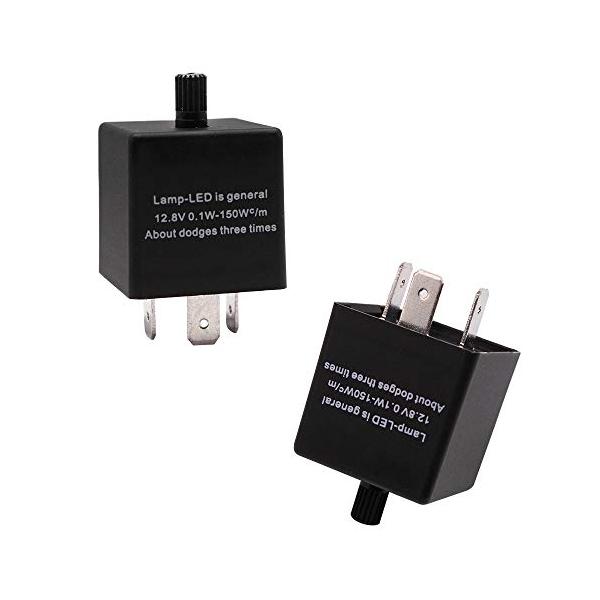 -/CF14 3PIN KT/-・Size:CF14 3PIN KT・用途：ウインカーをLEDバルブに変えた場合に起こるハイフラ現象（ハイフラッシャー現象）を防止します・仕様：製品名-3ピン汎用タイプ　12ｖ専用/容量150Ｗ・強み：調整ダ...