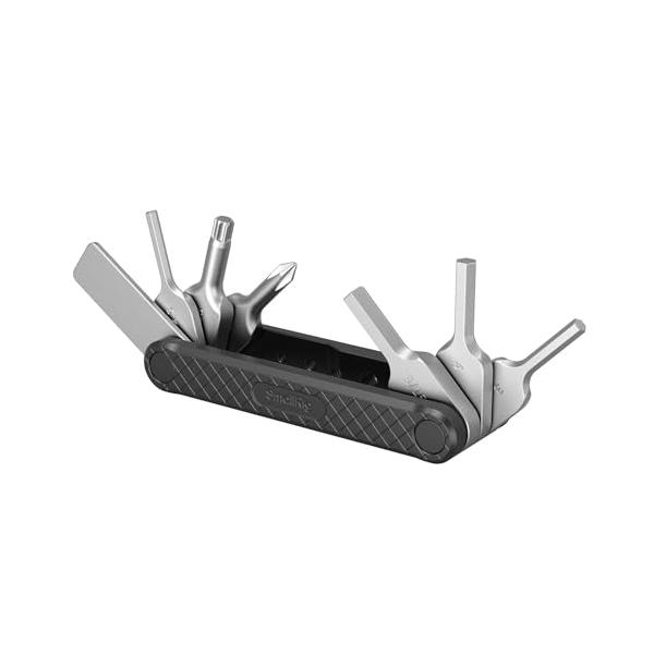 黒/-/-・多機能キット4つのアレンレンチ（2.5、3、4、3/16）一つのマイナスドライバー、一つのプラスドライバー、一つTorx T25ドライバーがあります。・ポータブル折りたたみツールセットポケットサイズの折りたたみツールセット。ビデ...