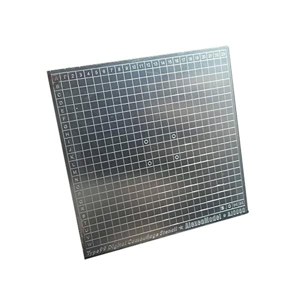 スクエアパターン/スクエアパターン: 縦80mm、横80mm / ハニカムパターン: 縦60mm、横80mm/-・Color:スクエアパターン・デジタル迷彩パターンを量産して、マスキング作業をストレスフリーに・マスキングテープやマスキングシ...