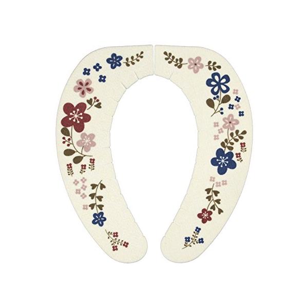 O型U型洗浄暖房型花/約3mm/KI-09・Color:花Size:約3mmPatternName:1組・パッケージ個数:1・便座に置くだけで簡単に装着できる吸着タイプの便座シートです。面倒な取り付けから解放されます。端を持ち上げれば簡単に...