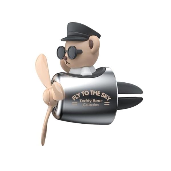 ライトブラウン/-/-・PatternName:クマ-B・材質ABS、PP、シリコーン。重さ：50グラム。・プロペラディフューザーエアコンの弱い風でもプロペラがスムーズに回転し、香りの拡散を効果的にサポートします。風量によりプロペラの回るス...