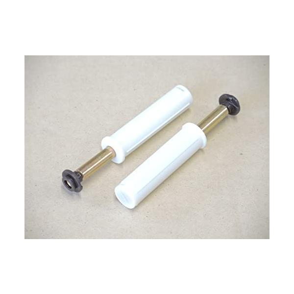 パッケージ個数:1・数量1本・対応メーカー：ノダ（ NODA ）、など・メーカーによって言い方が違いますが、フラッターレール、フラットレール、直付けレール、フラット敷居、に使用されています。・クローゼット折戸 ガイドピン 数量1本　ガイドラ...