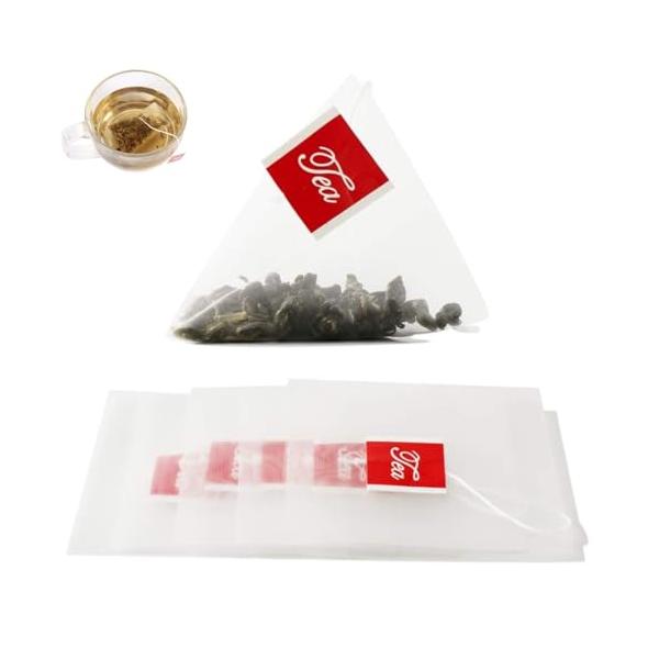 ホワイト/S/SI07V3・Size:S・空のティーバッグ空のティーバッグ100枚入り。引き紐付きで、ティーカップに簡単に取り付け・取り外しできるので、使い勝手が非常に便利です。・サイズ5.8*7.0cm、6.5*8.0cmサイズ選択可能、...