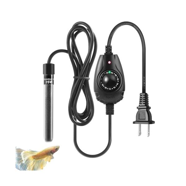 35W10-30L黒色/-/Q1-JP・Style:35W10-30L・パッケージ個数:1・指サイズの水槽ヒーター、超ミニFEDOUR 15W/25W/35W 水族ヒーターの長さは3.7 in/9.5 cmしかないので、水槽に隠れやすい。1...