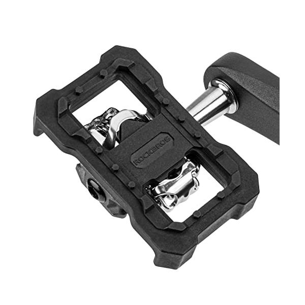 フラットブラック/約9.3cm*5.8cm*1.1cm/37210021001・適応可能SPDペダルShimano M520/M540/M8000/M9000のスタンダードサイズのSPDペダルに適応します。PD-M9100のように先端に出っ...