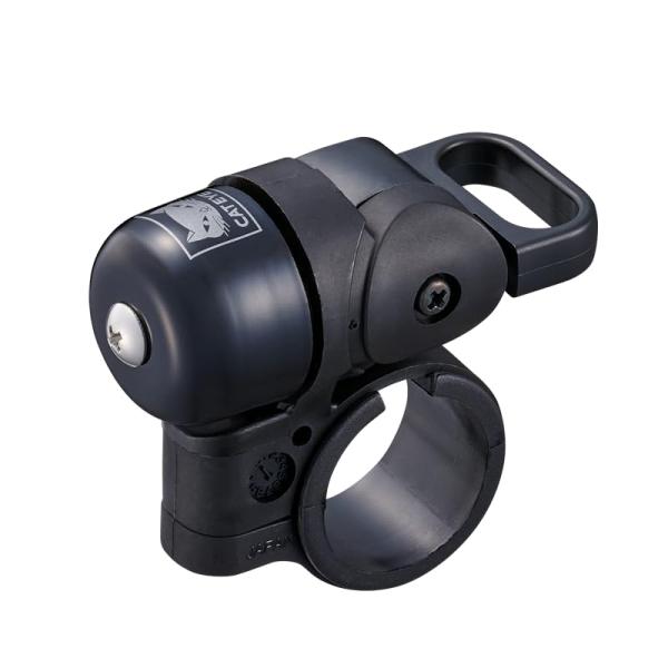 インダストリアルブラック/小型/235550190・パッケージ個数:1・1回の操作で2回鳴る新機構ベル。 　　小型軽量のスポーティなデザイン。 　　こだわりの心地よい音色。