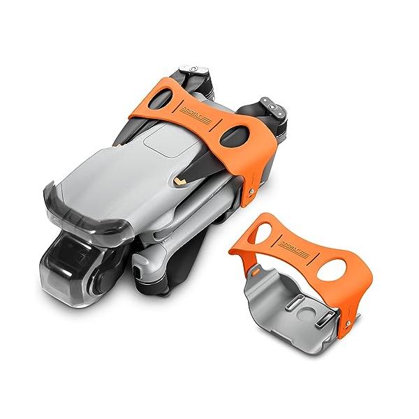 オレンジ/-/-・Color:オレンジ・適用機種：DJI向けAir 3S/Air3専用に設計されたプロペラホルダーは、Air 3S/Air3の機体の曲面に完璧にフィットします。・プロペラの寿命延長：STARTRC Air 3Sプロペラホルダ...