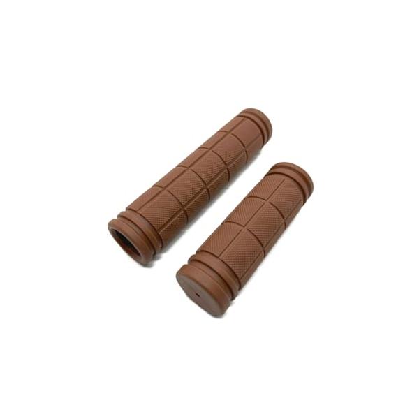 ブラウン/22.2mmハンドル用/-・Color:ブラウン・一般的な自転車、マウンテンバイクやBMXのハンドル径 22.2mmに適合するハンドルグリップ。・ショート×ロングの組み合わせで変速機・ギヤ付き自転車に使いやすい。・どんな自転車にも...