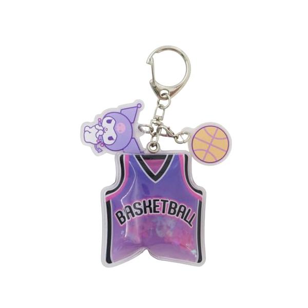 スポーツバスケットボール部/サイズ約：H140×W70×D20mm/4550451311270・パッケージ個数:1・サイズ約：H140×W70×D20mm・素材：PVC・アクリル・金属・生産国：中国・人気の部活動ユニフォーム型のエアインキー...