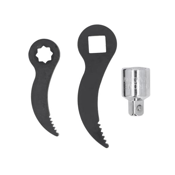 -/-/Jiawundib28svp0・パッケージ個数:1・調整可能なラチェット角度: クローバーアダプターヘッドツールは、3/8インチまたは1/2インチのドライブラチェットまたはブレーカーバーと互換性があり、このツールはユニバーサルラチェ...