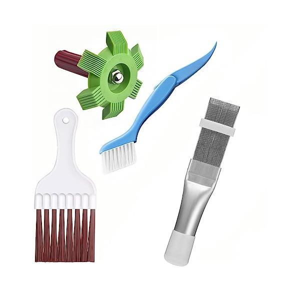 ブルー/-/-・高品質素材エアコンフィンブラシはステンレス鋼とアルミニウムで作られており、安定した構造、優れた耐摩耗性、長寿命を備えています。青い折りたたみブラシを使用して、細かい部分をきれいにすることができます。・掃除機能エアコンのフィン...