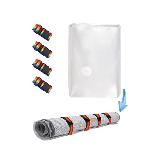 -/S/200・Size:S・????特大圧縮バッグ真空パック大きなアイテムを保管するように設計されており、非常に適していますラテックスマットレス/メモリーフォームマットレス/キルト、大きめの衣類：ダウンジャケット、コートなど。・????P...