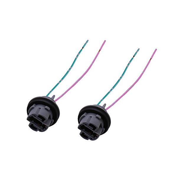 -/T20 7440ソケット/-・Size:T20 7440ソケット・パッケージ個数:1・T20/7440 シングル 汎用 バルブソケット・フォグライト、リバースライト、テールライト、ストップライト、ブレーキライト、昼間のランニングライトな...
