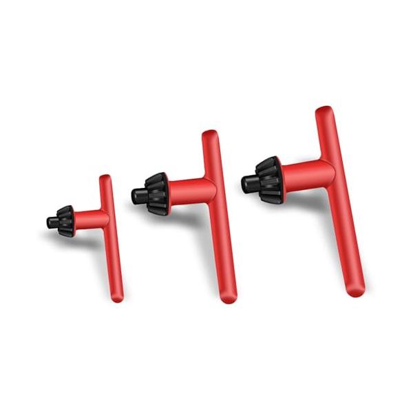 -/-/YAO-361・パッケージ個数:1・製品の詳細ですサイズは6mm/10mm、13mm、16mmの3種類が1本ずつ、3個入りです。色:赤です。・高品質な素材この材質は頑丈な炭素鋼で作られ、表面塗装処理高硬度耐摩耗を採用しています・ 使...