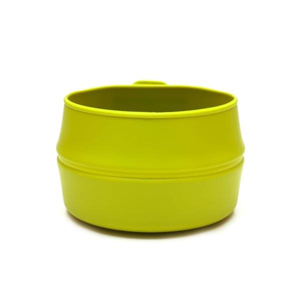 折り畳みライム/9.4cm×7.2cm×2.9cm（折り畳み時）/ 9.4×7.2×5.5cm（使用時）/FAC・Color:ライム・つまむだけで簡単展開、折りたためるカップ・コンパクトなのに容量たっぷり250ml・ライトな装備を求めるハイ...