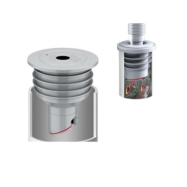 グレー1個/60-65mm/Myrsun・Size:60-65mmColor:グレー1個・サイズこの防臭シールリングは、内径が 35?40mm および 40?50mm のパイプに対応しています。多様なタイプの下水管と互換性があり、さまざまな...