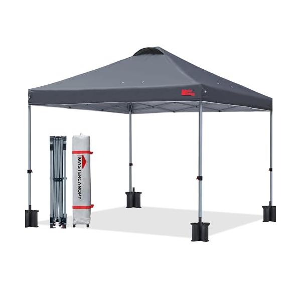 ダークグレー/3x3/MC 10FT canopy Dark Grey・Size:3x3Color:ダークグレー・?簡単組立デザイン大人2人でラクラク組み立て可能屋根のベント設計で通気性&amp;冷却性アップさらに安定性も向上。脚部は200...