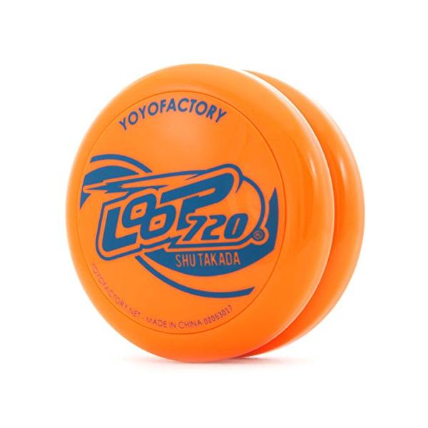オレンジ/-/yyf-loop720jp・Color:オレンジ・世界チャンピオン高田柊監修モデル・ヨーヨーの花形であり代表的なルーピングトリック特化型モデル・初期状態からルーピングに適したセッティング・金属スペーサーの王道構成・競技会クラス...
