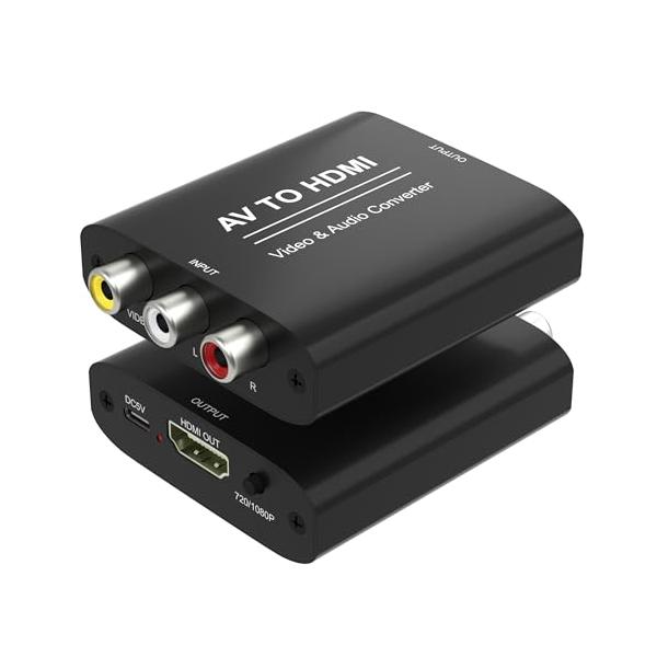 RCA to HDMI-/-/AK-RCA HDMI-01・Style:RCA to HDMI・パッケージ個数:1・RCA to HDMI 変換コンバーターHDMIコンポジット変換器は、ひと昔まえは第一線で活躍していた赤・白・黄のRCA三色...