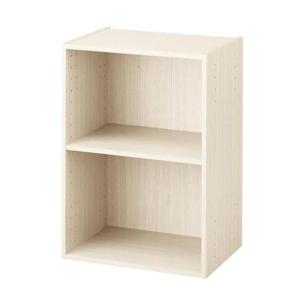 2段ホワイトウォッシュ/幅41.9×奥行29.8×高さ59cm/8842173・Style:2段PatternName:レギュラーColor:ホワイトウォッシュ・パッケージ個数:1・カラー:ホワイトウォッシュ・サイズ:幅41.9×奥行29....