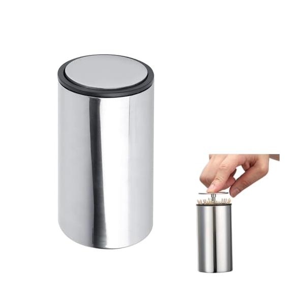 シルバー/-/BXGanyayaqiantong・つまようじ入れつまようじ入れは良質なステンレス製で、表面が滑らかでバリがなく、技術が優れており、割れにくく、色あせず、長期的に使用することができる。・大容量爪楊枝ケース見た目のかわいさだけで...