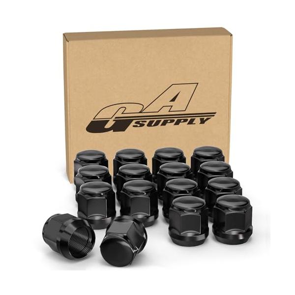 16Pブラック/M12xP1.5/-・Size:M12xP1.5Style:16PColor:ブラック・商品内容テーパー座60°、ネジサイズ：M12×1.5、六角対辺19ｍｍ、全　長：約24mm、16個セット。・耐食性UPスチールにCNC旋...