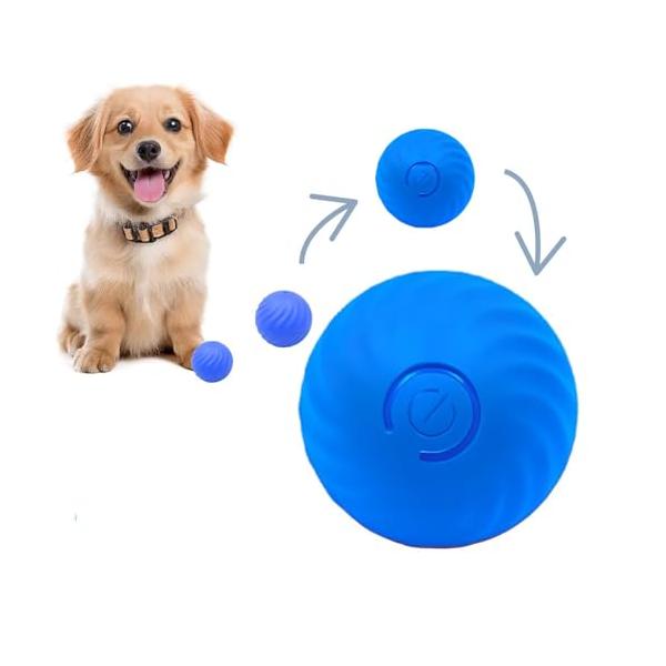 ブルー/-/KKLM・Color:ブルー・インテリジェント運動ランダムな不規則コースで犬の興味を持続。自動障害物回避機能付きで、退屈知らずのインタラクティブデザイン。・2段階モード切替スマートモード（触れると再始動）と通常モード（5分後オフ...