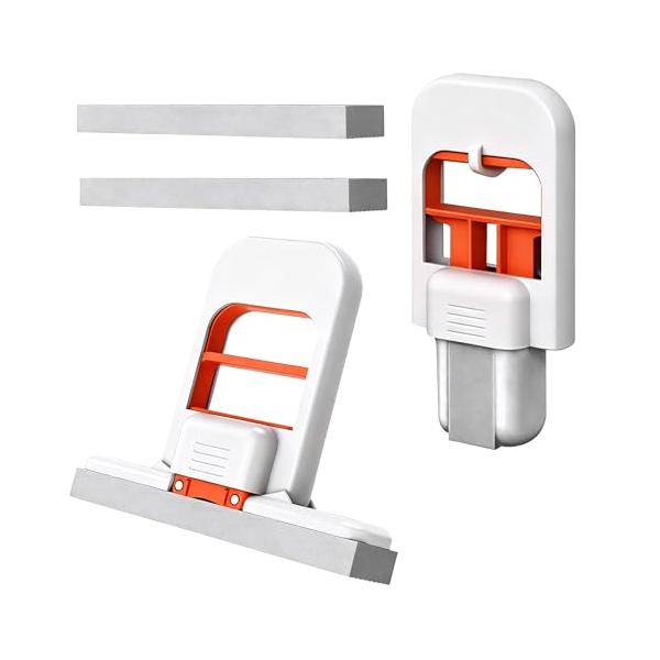 オレンジ/ミニモップ/-・Color:オレンジ・優れた吸収力：PVAスポンジが油汚れやホコリなどをしっかりキャッチ。従来の布巾の便利な代替品として、台面の拭き掃除に最適です。・ハンズフリー水切り：手を汚さず簡単に水切りが可能。モップ杆を引き...