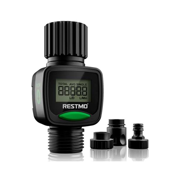 ブラック/1個/JP-O-WM-4-GN・Size:1個・パッケージ個数:1・アダプターとコネクタを装備: アダプターは入口に取り付けることができ、3/4 インチから 1/2 インチの蛇口に適合し、コネクタは 1/2 インチのホースに適合し...