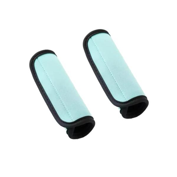 ライトブルー/-/-・パッケージ個数:1・パッケージ内容2個入り。サイズ： 15.5cm×14.5cm。 カラー：ライトブルー・高品質ハンドルカバーは高品質なナイロン生地で作られ、しっかりとベビーカーのハンドルを悪天候から保護し、老化を防げ...