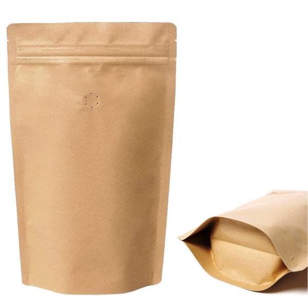 kraft/100g用/-・Size:100g用・優れた材質：内面のアルミ蒸着フィルムは紫外線を遮断し、気密性・防湿性・遮光性に優れていて、劣化を防ぎます。表面は自然で温かみのあるクラフト紙で手作り感を演出してくれます。・自立タイプ：底部の...