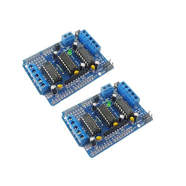 パッケージ個数:2・対象範囲：Arduino初心者、Arduino実験装置プラットフォーム、Arduinoインタラクティブ・エレクトロニクス、Arduinoロボットなど・機能：より多くの機能、操作しやすい、強力なドライバライブラリのサポート...