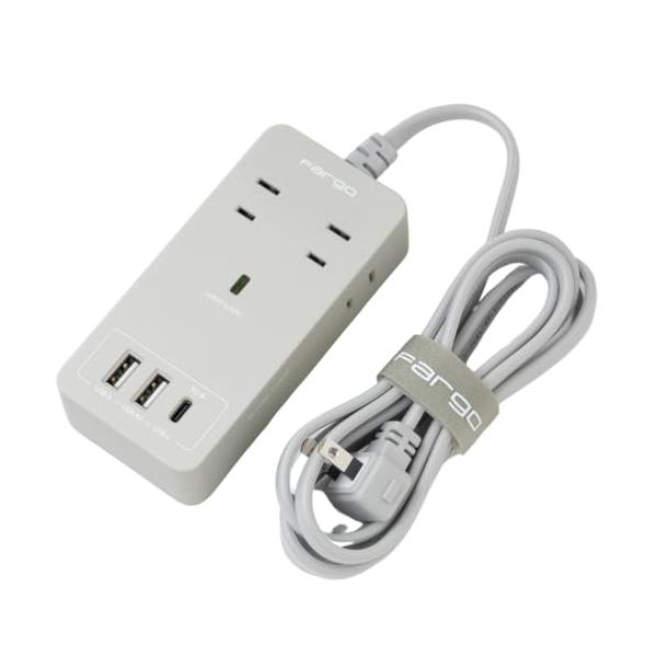 ライトグレー/-/-・Color:ライトグレー・?両側面にもコンセント家庭用ACコンセント4口にUSBポートが3つ付いて、これ1つに充電をひとまとめ出来ます。側面にもAC差込口があるので、大きなアダプタ類の使用にも最適です。このサイズでAC...
