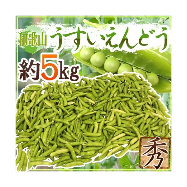 【発売日：2026年03月20日】【送料無料】和歌山特産品【碓井エンドウ】!「実えんどう」の一種であるウスイエンドウは、見た目はグリーンピースと似ていますが、味わいは別物！青臭さがなく、ホックホクでほのかな甘味のある上品な味わいが自慢です♪...