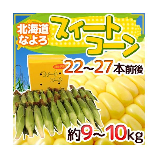【発売日：2026年08月20日】激しい寒暖差がとうもろこしを甘くした！北海道でもトップクラスの寒暖差の「JA道北なよろ」で育った超高糖度とうもろこし！生でも、茹でても美味しいスイートコーンですフルーツコーン/高糖度コーン/スイーツコーン/...