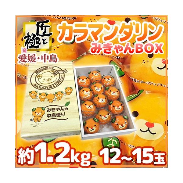 【発売日：2026年04月25日】【送料無料】愛媛でも一目おかれる柑橘天国「中島」の匠と呼ばれる腕利きの特定生産者が作り上げ、手をかけた栽培と厳しい選果で極めた「逸品濃厚春みかん！」かわいい愛媛のゆるキャラ「みきゃん」柄の化粧箱＆袋入り♪「...