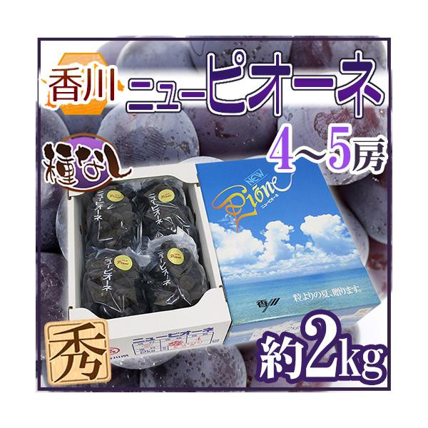 【発売日：2026年07月15日】【送料無料】香川県の【ニューピオーネ】は、爽やかな酸味と甘味のバランスがよく種なしで食べやすい！濃厚な味わいはクセになる♪巨峰にも負けない！万人受けする美味しさです！/黒ぶどう/ブドウ/葡萄/newピオーネ...